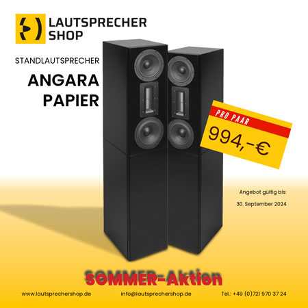 Angara mit Papiermembran Aktionsangebot